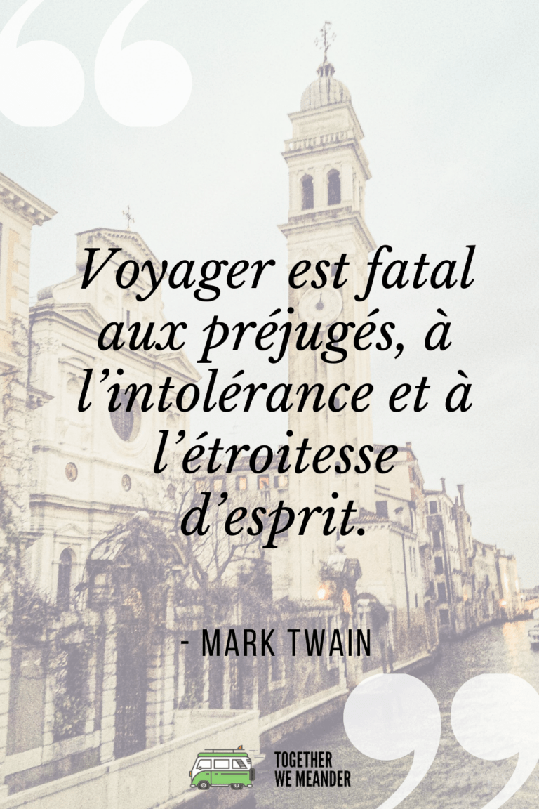 10 des meilleures citations sur le voyage - Together We Meander